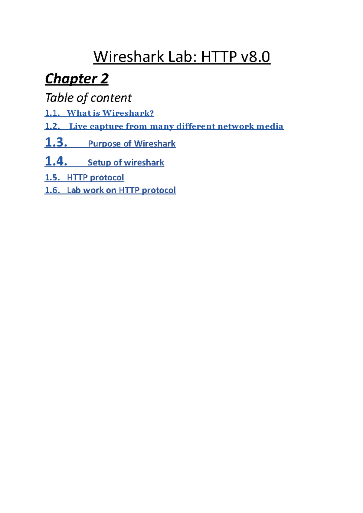 Wireshark Lab: Detailed HTTP Analysis and Answers for CS101 - Studocu