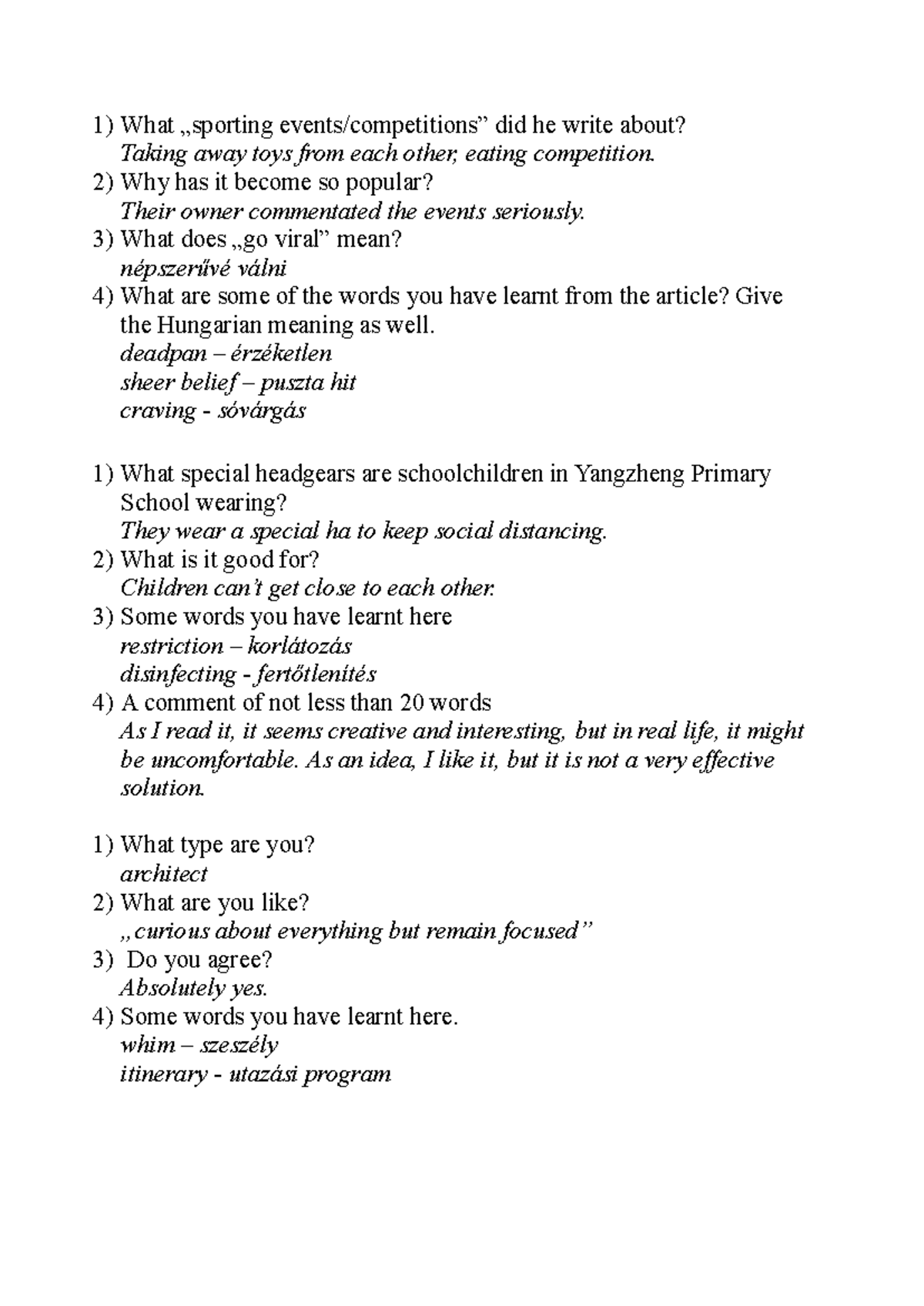 1212 - Insights on Popular Trends and Vocabulary Learning - Studocu