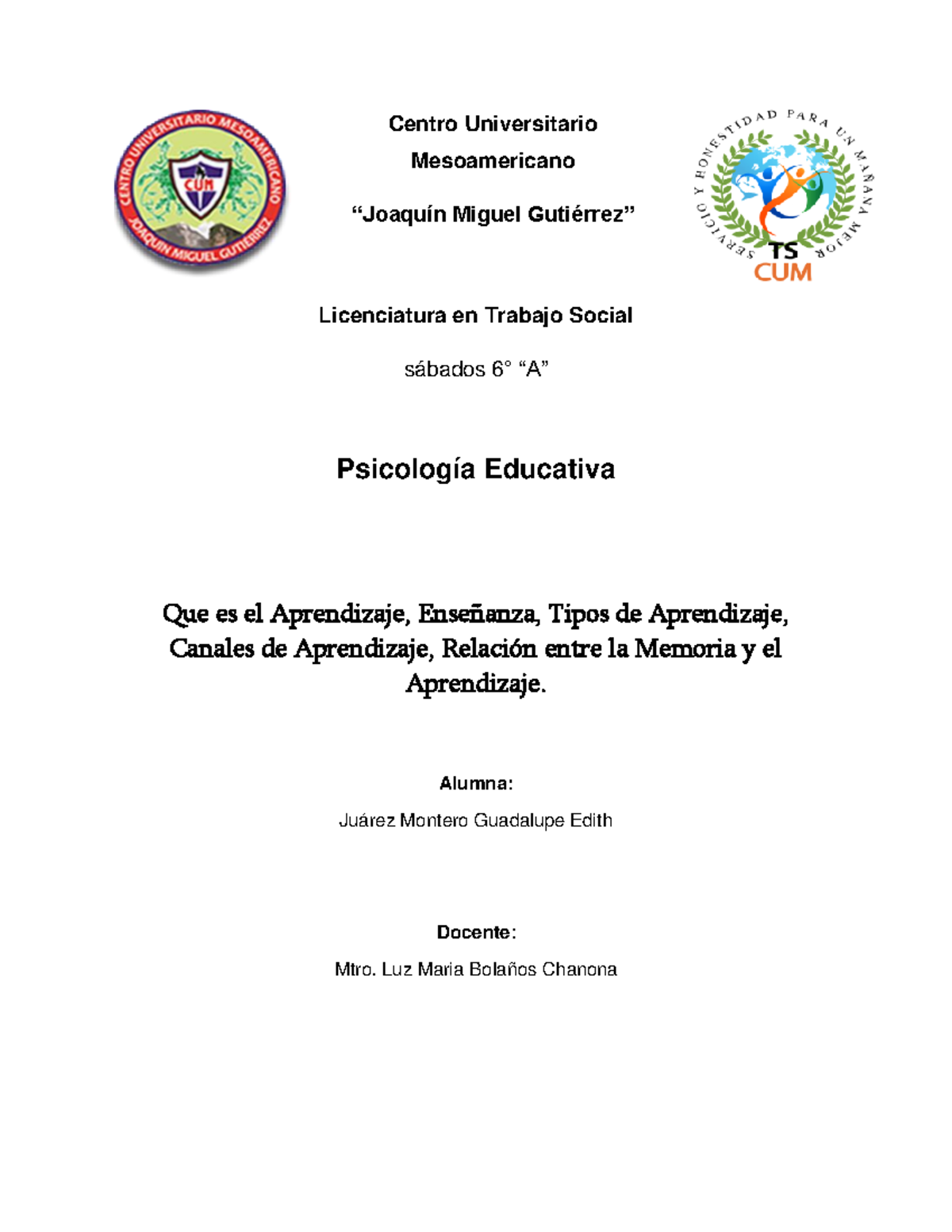 Enseñanza y Aprendizaje - Gpe Edith Juárez Montero - Centro ...