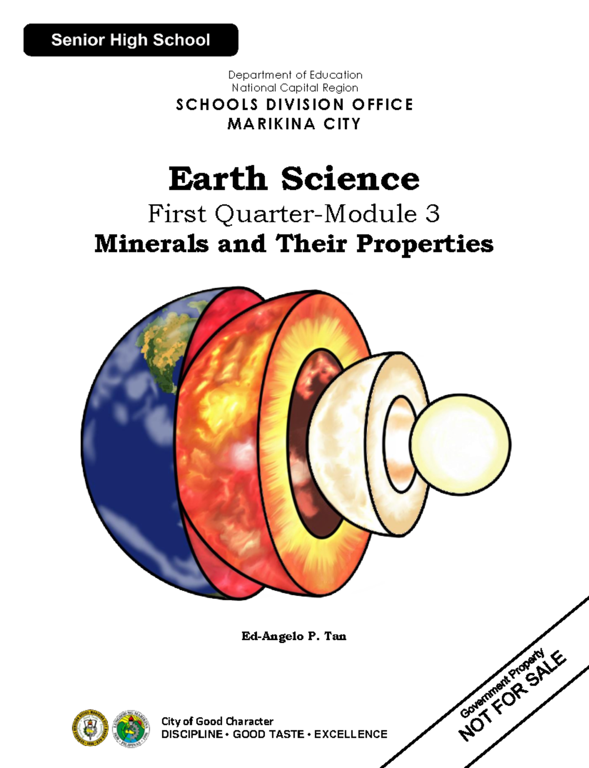 SHS Earth-Science Q1 M3: Understanding Minerals and Their Properties ...