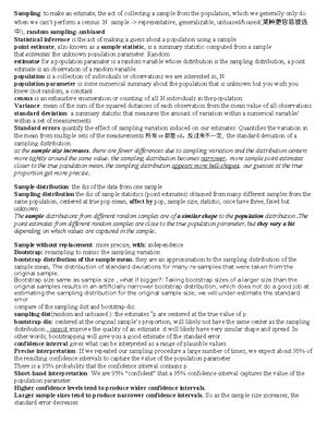 STAT 201 Final Cheat Sheet - Count values: summarize(n = n ...
