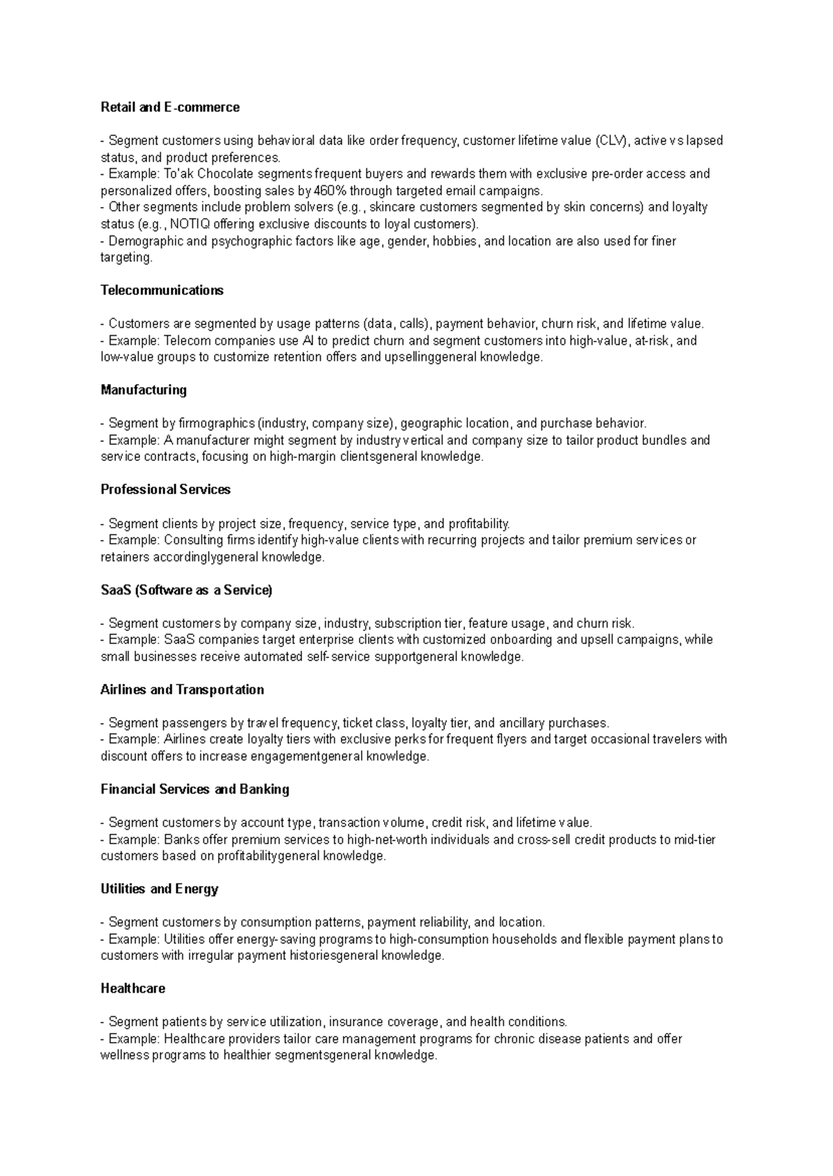 Retail & Industry Customer Segmentation Strategies: Insights & Examples ...