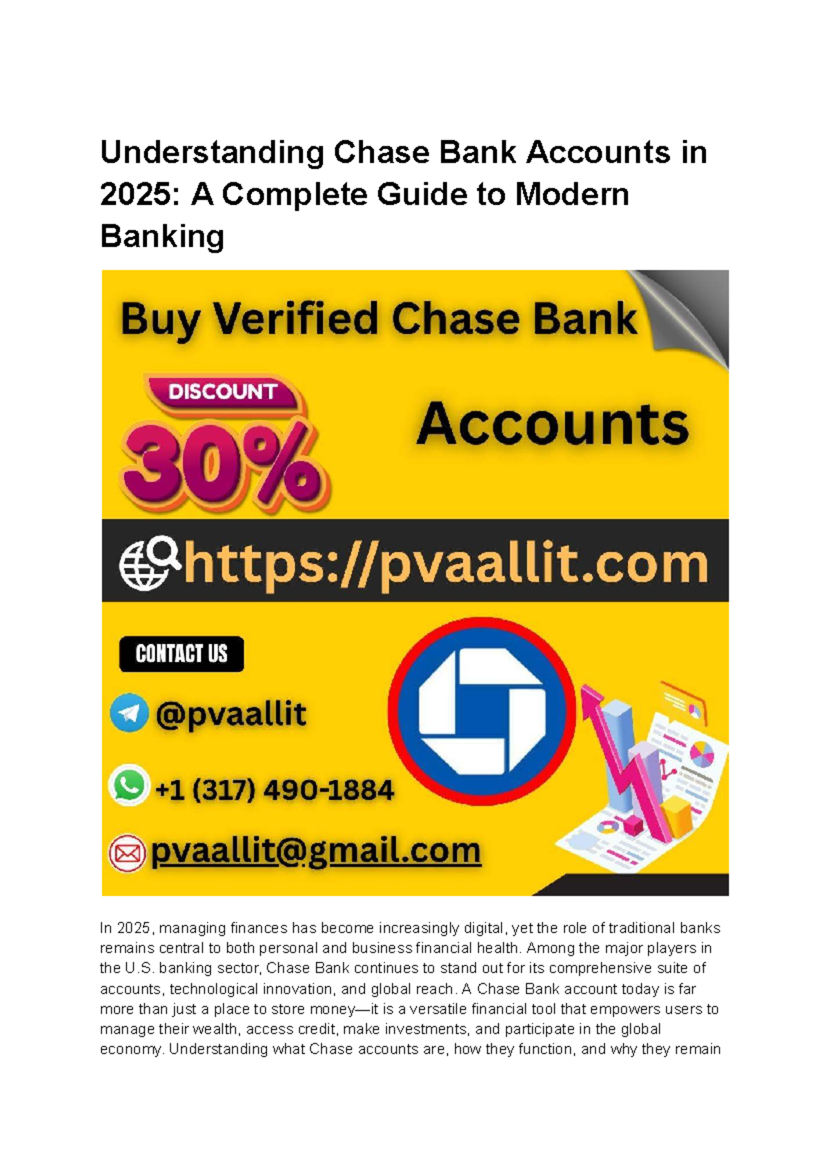 Understanding Chase Bank Accounts in 2025: A Comprehensive Guide - Studocu