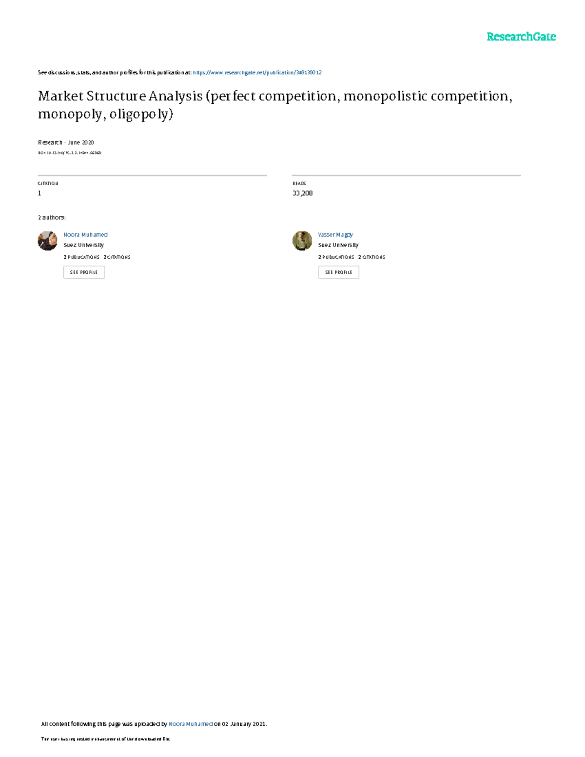 Market Structure Analysis: Perfect Competition, Monopoly & Oligopoly ...