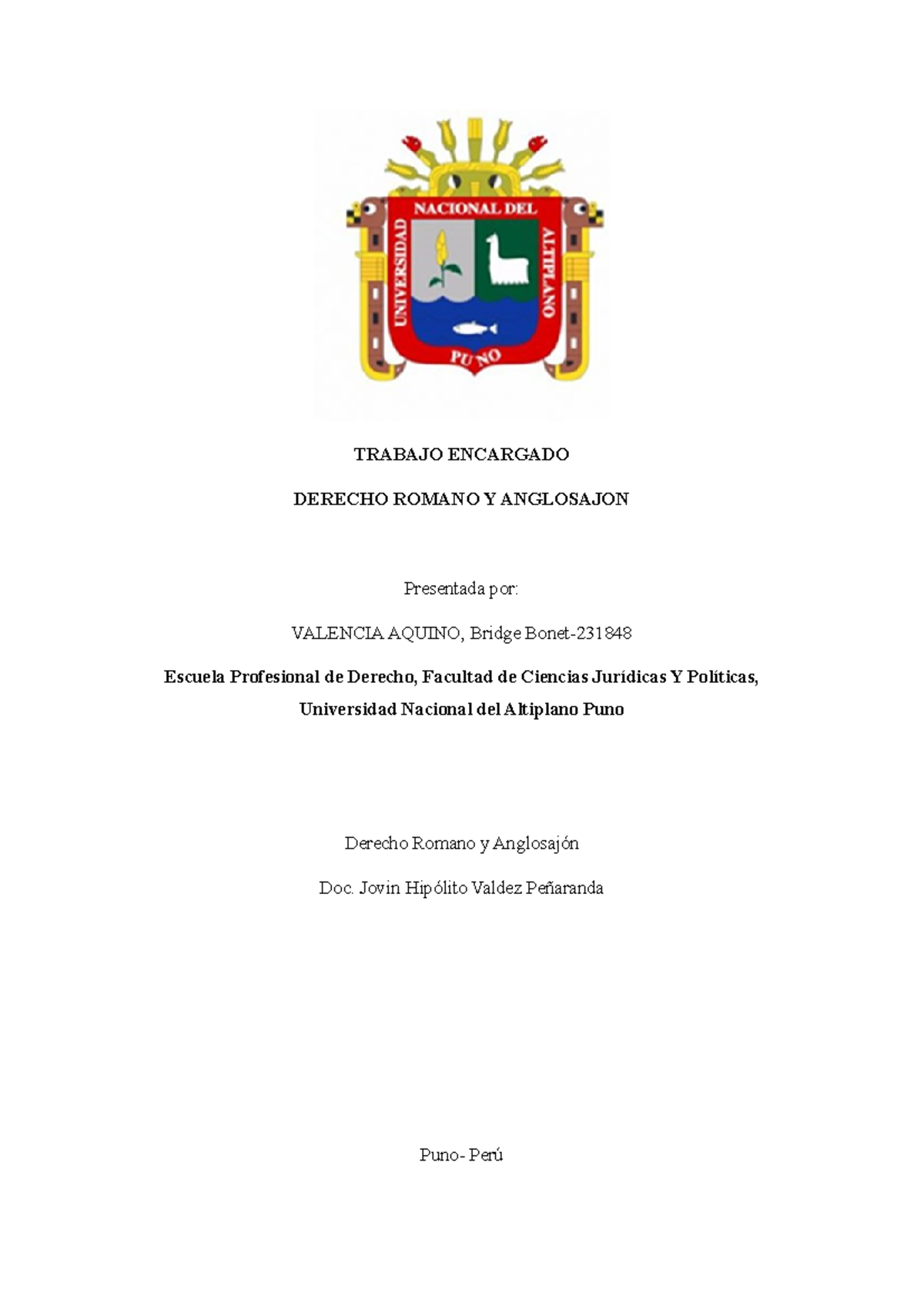 Derecho Romano y Anglosajón: Bases y Principios Jurídicos en 2023 - Studocu