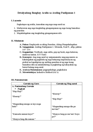 DLP-AP 6 GO - Lesson Plan - BANGHAY ARALIN SA ARALING PANLIPUNAN VI (5E ...