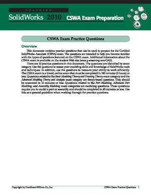 CSWP Segment-2 Practice - CSWP Practice exam (Section-2) There are ...