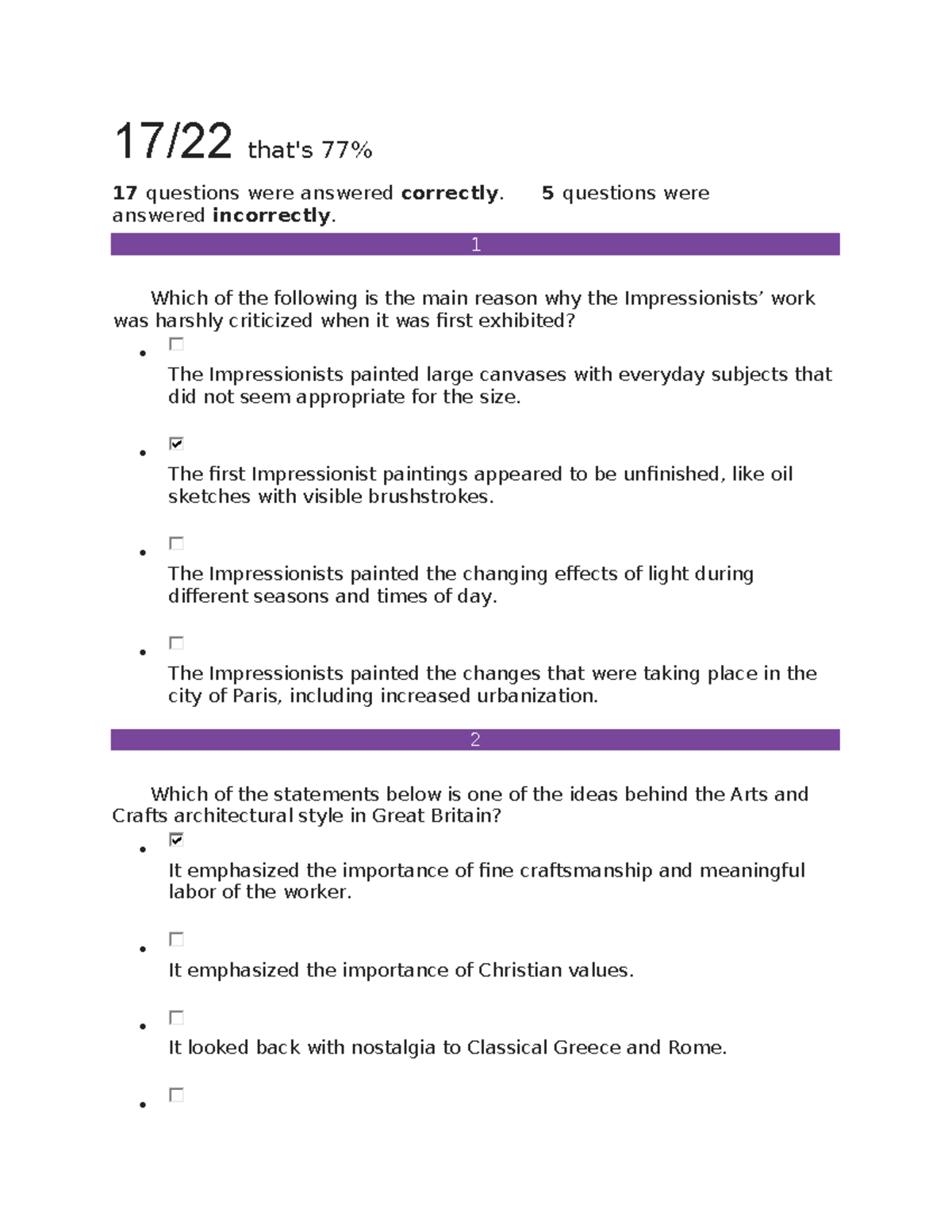 Art History Exam 2 (Art His 2) - Key Questions & Answers - Studocu
