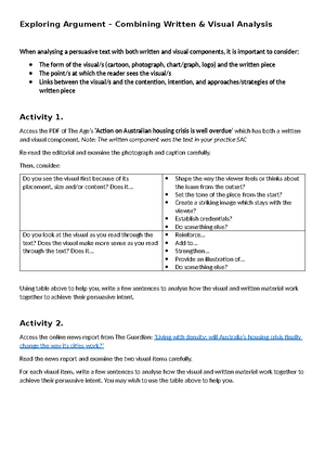 2023English Ealsd - Study Design - © VCAA ####### Updated – version 1 ...