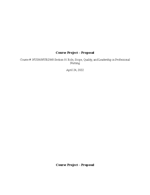 [Solved] Describe two examples of how nursing informatics is used in ...