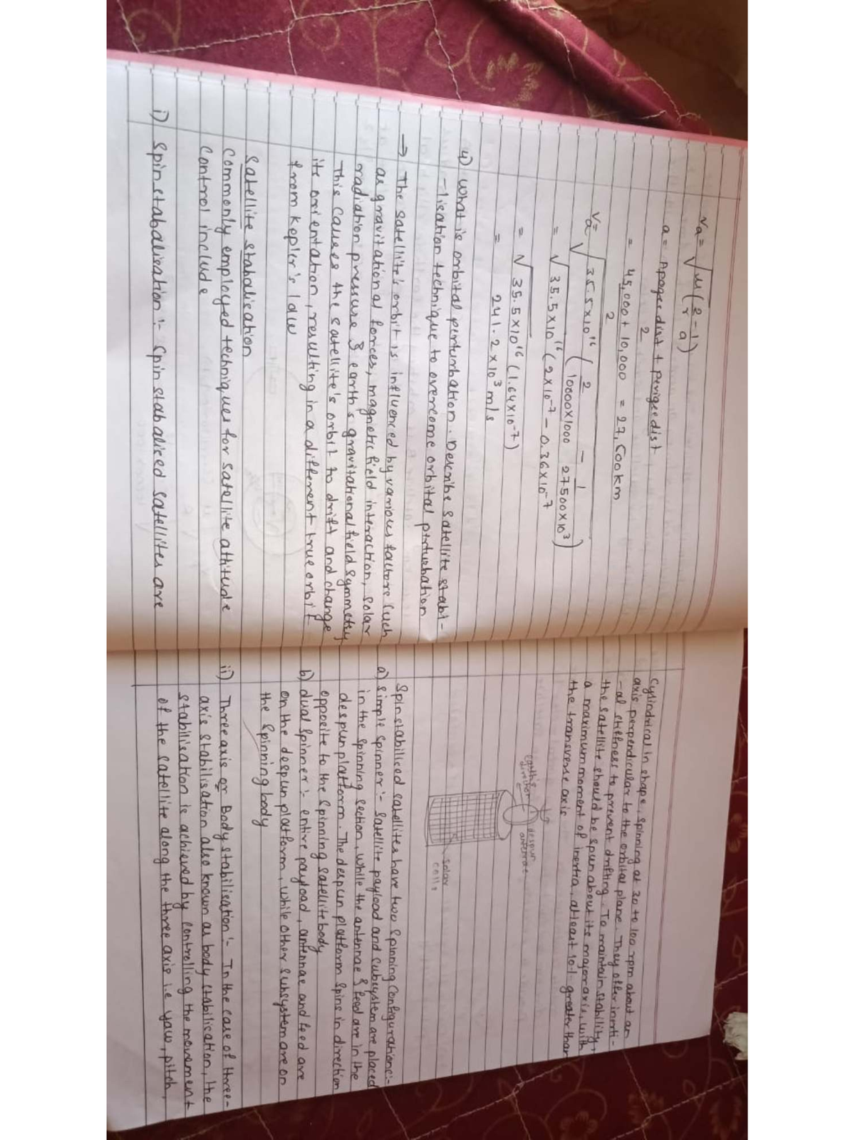Satellite Stabilization Techniques: Spin Stabilized Systems and Orbital ...