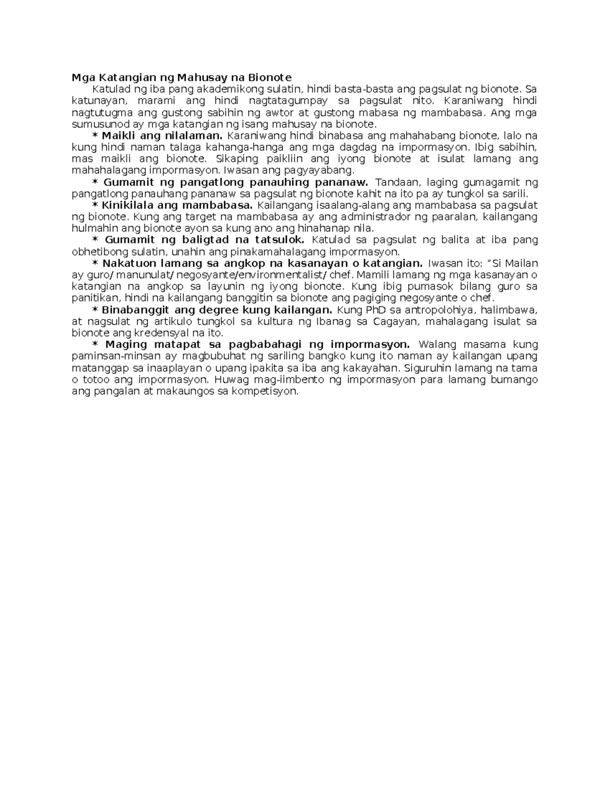 Filipino 3 Q4 M5 Pagsulat ng Talata: Gabay sa Epektibong Pagsulat - Studocu