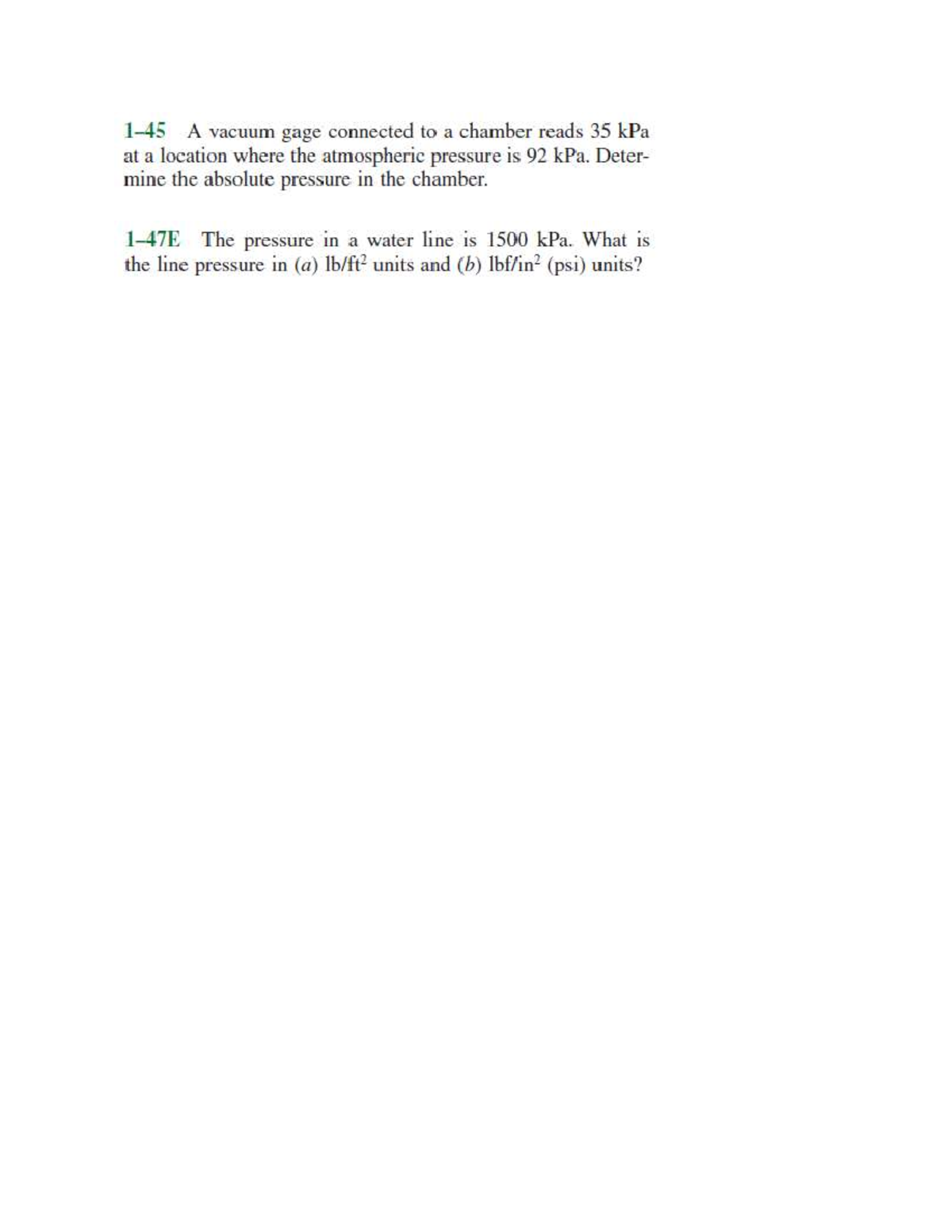 Chapter 1 problems - Pressure measurements and calculations - Studocu