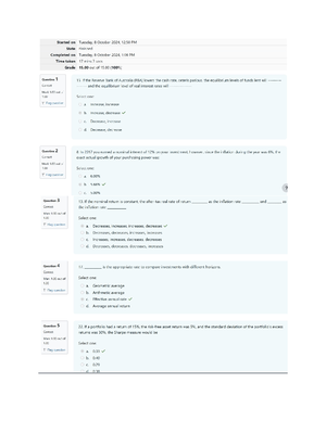 [Solved] 1 Suppose two portfolios have the same average return and the ...