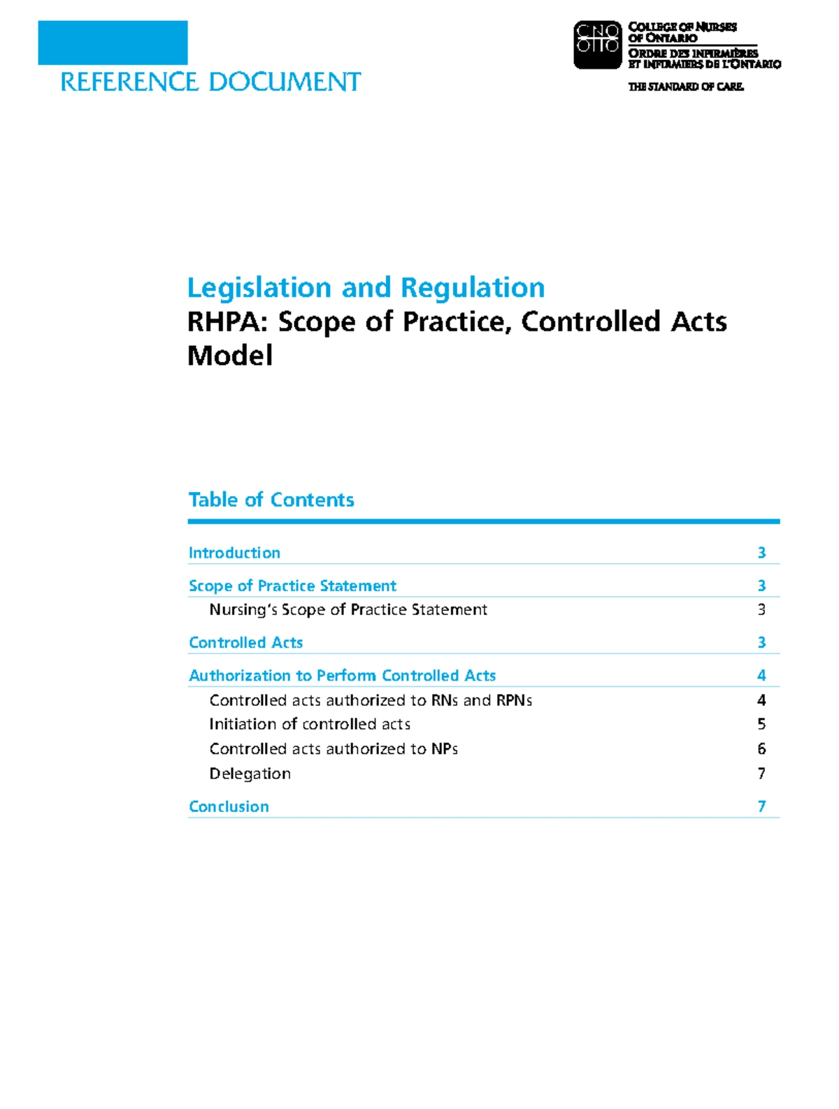 CNO- Ethics practice standard - PR ACTICE STANDAR D Continued on next ...