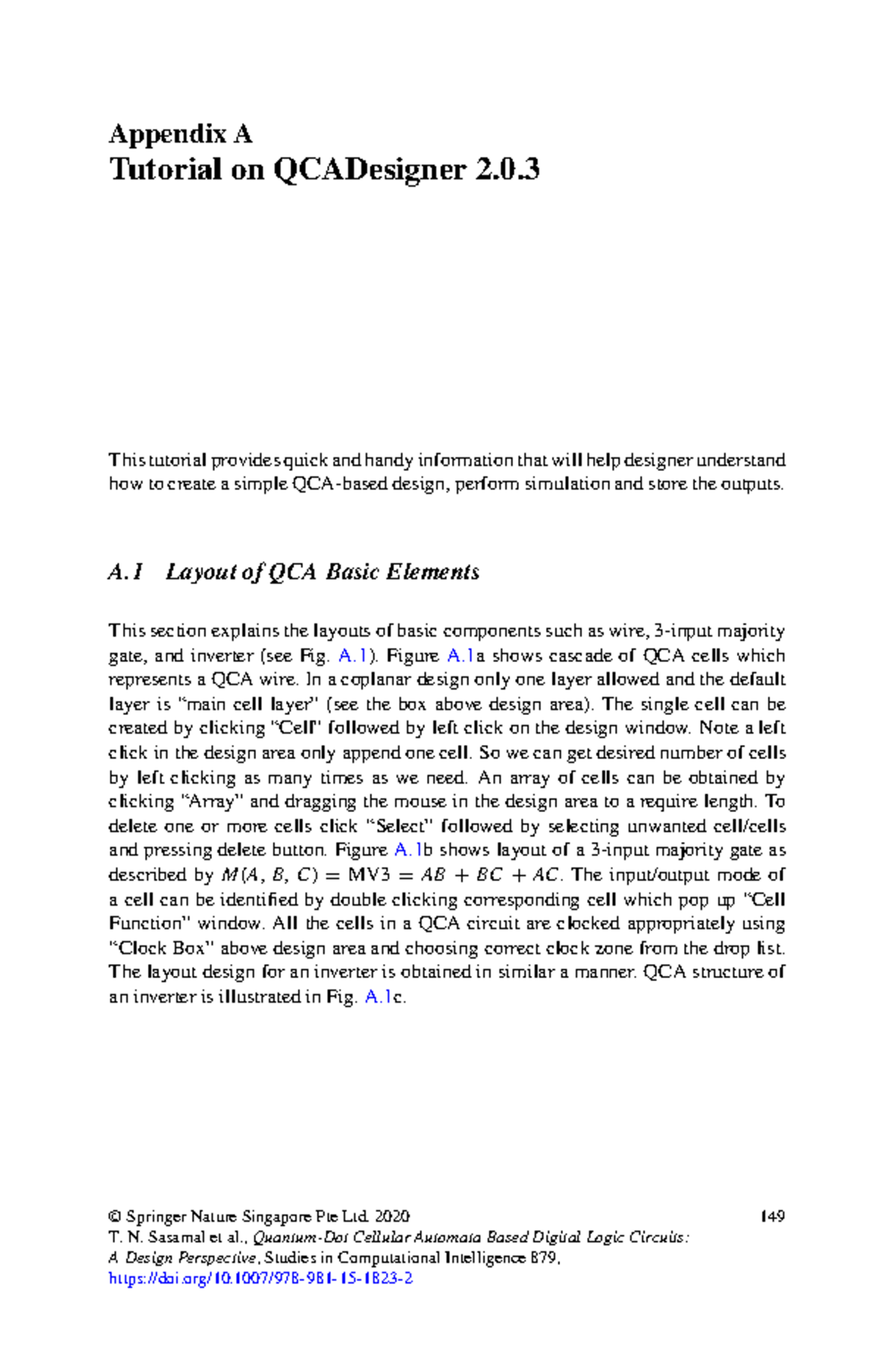 QCADesigner 2.0 Tutorial: A Comprehensive Guide to QCA Design - Studocu