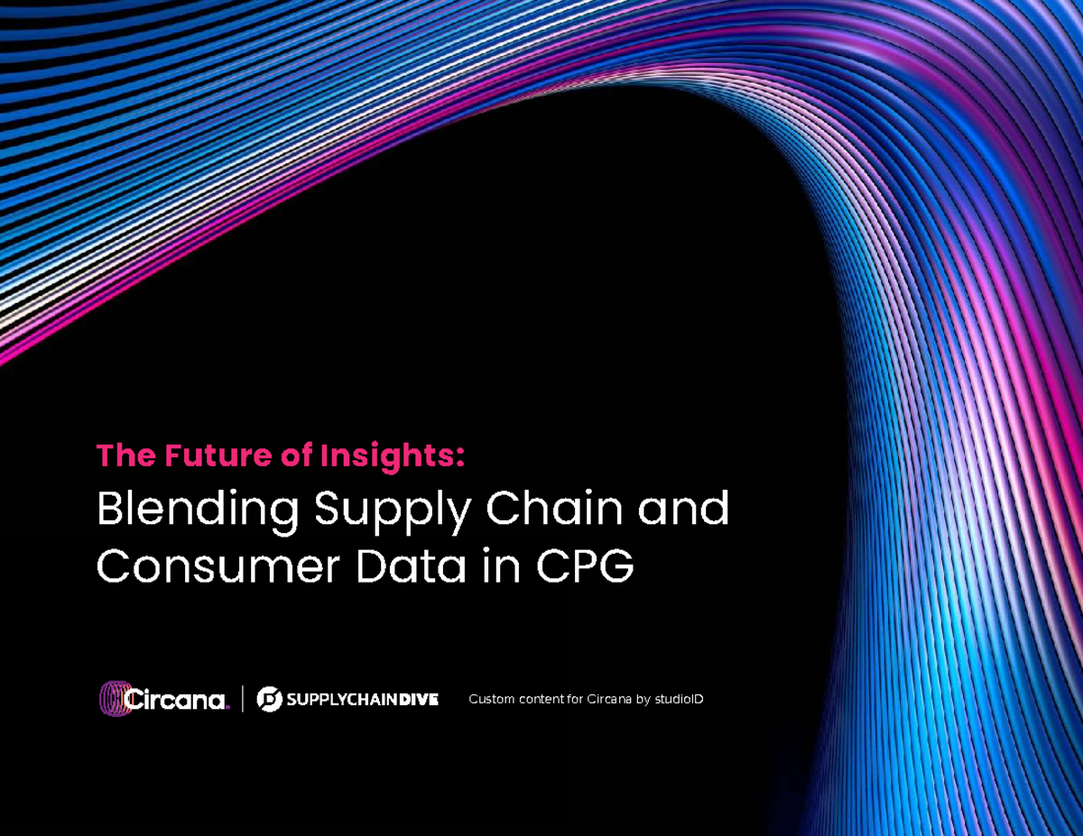 The Future of Insights: Merging Supply Chain & Consumer Data in CPG ...