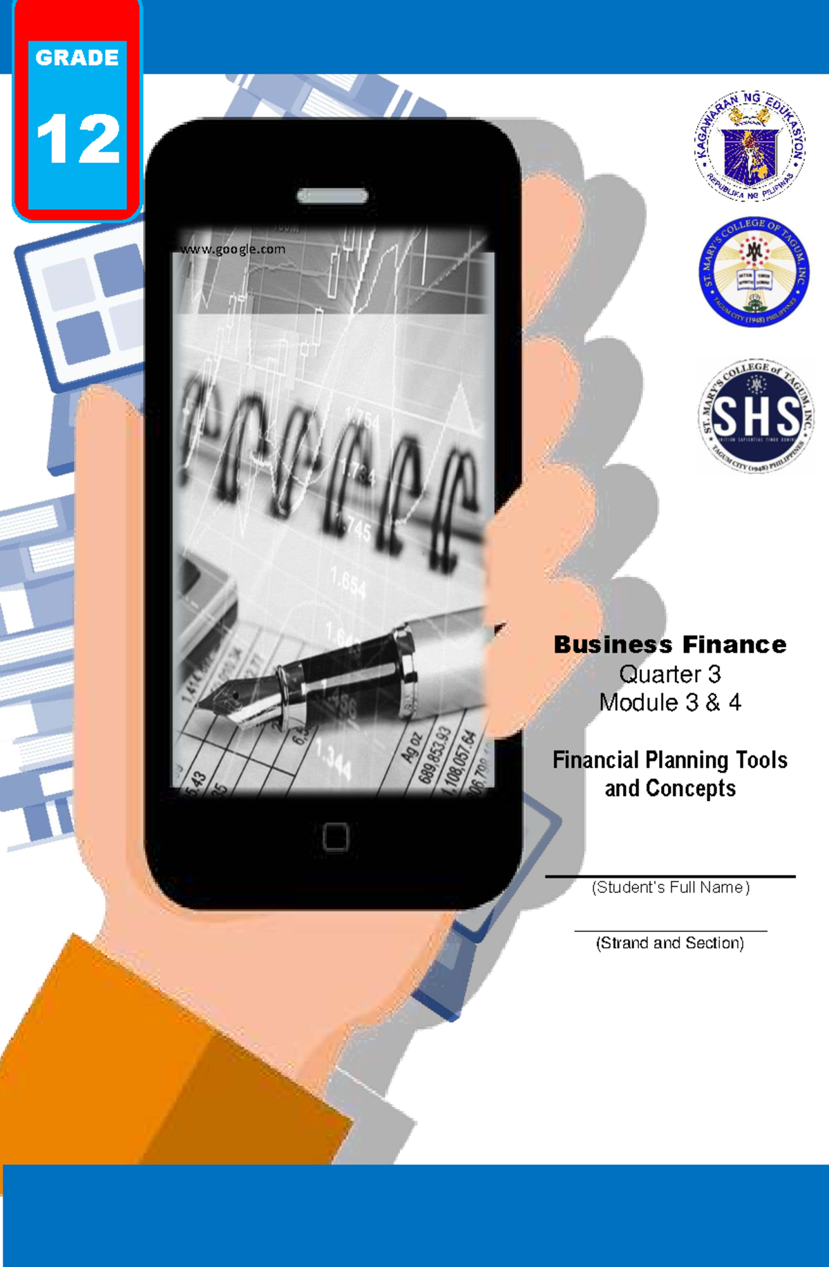 Business Finance GRADE 12 Module 3: Financial Planning Tools & Concepts ...