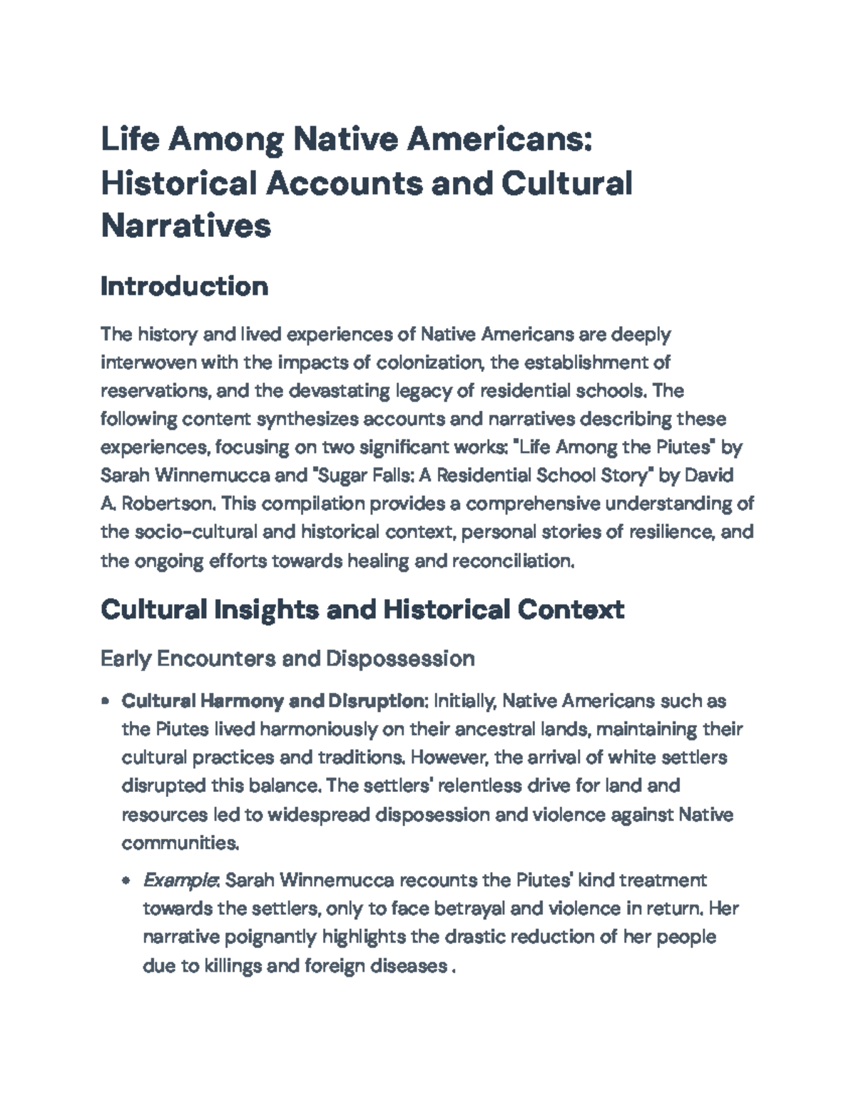 Life Among Native Americans: Historical Narratives & Cultural Insights ...