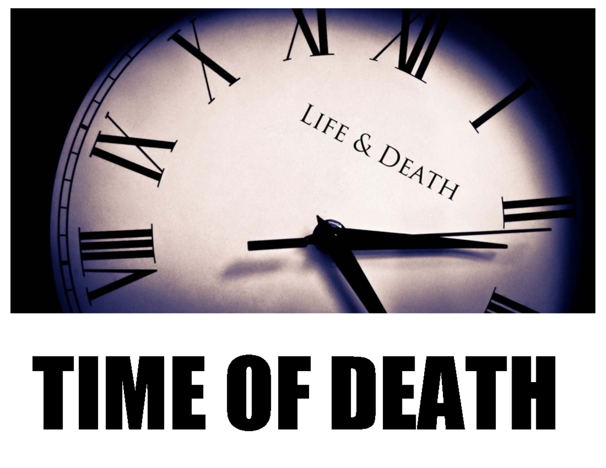 Understanding Time of Death in Forensics: Rigor, Livor, Algor Mortis ...