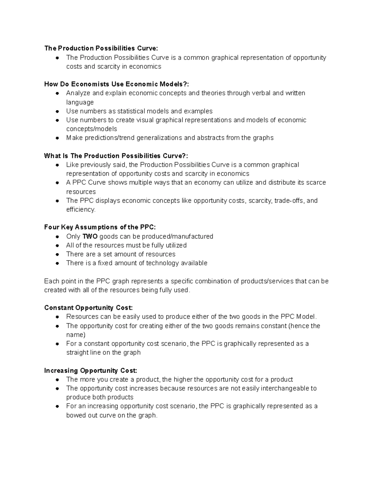 AP Microeconomics Unit 3: Costs of Production Practice Guide - Studocu