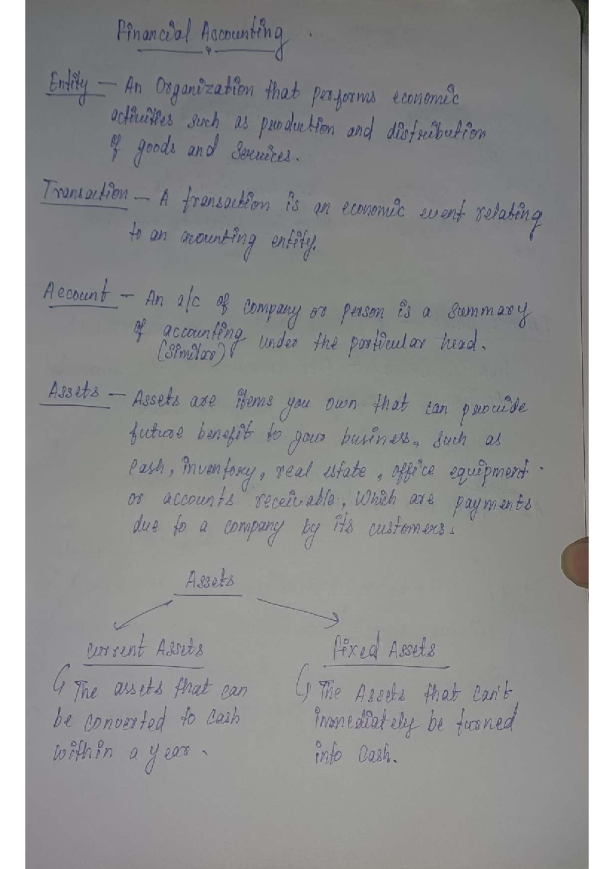 Financial Accounting Overview: Key Concepts and Principles - Studocu