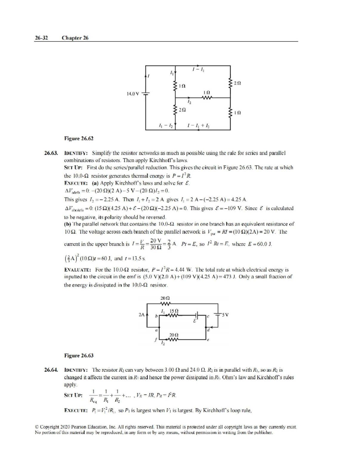 University Physics (PHYS 101) Chapter 26: Resistor Networks Analysis ...