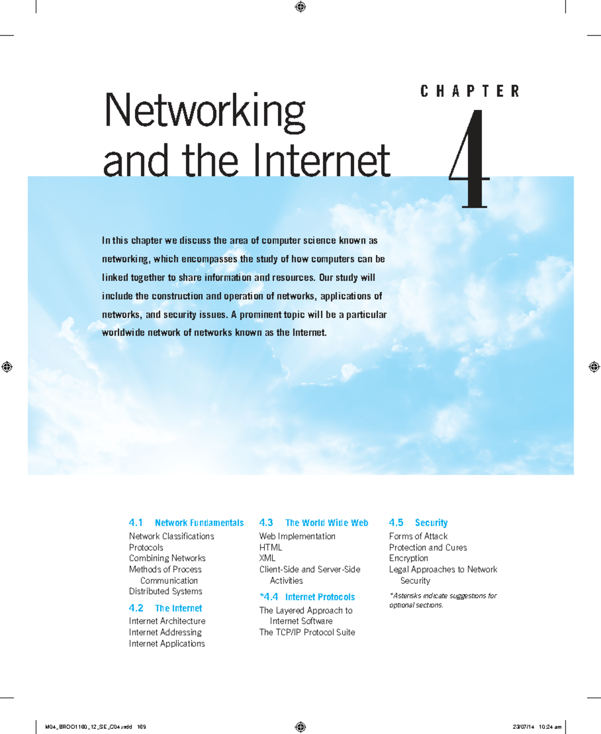 Networking and the Internet: Chapter 4 Overview (CS M04) - Studocu