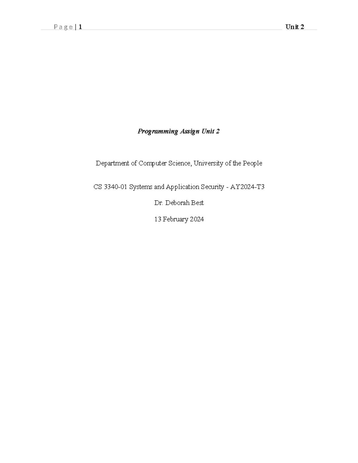 CS Programming Assignment 2: QR Code Security Risks and Mitigation - Studocu