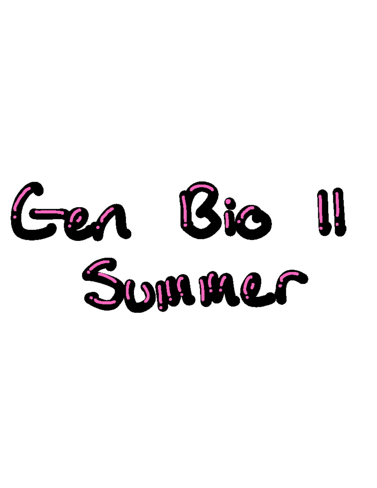Gen Bio 2 Summer: Prokaryotes and Eukaryotes Classification Notes - Studocu