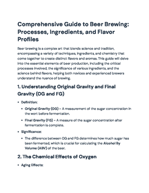 Brewing Belgian Beer: Art, Science, and Flavor Profiles - The Art and ...