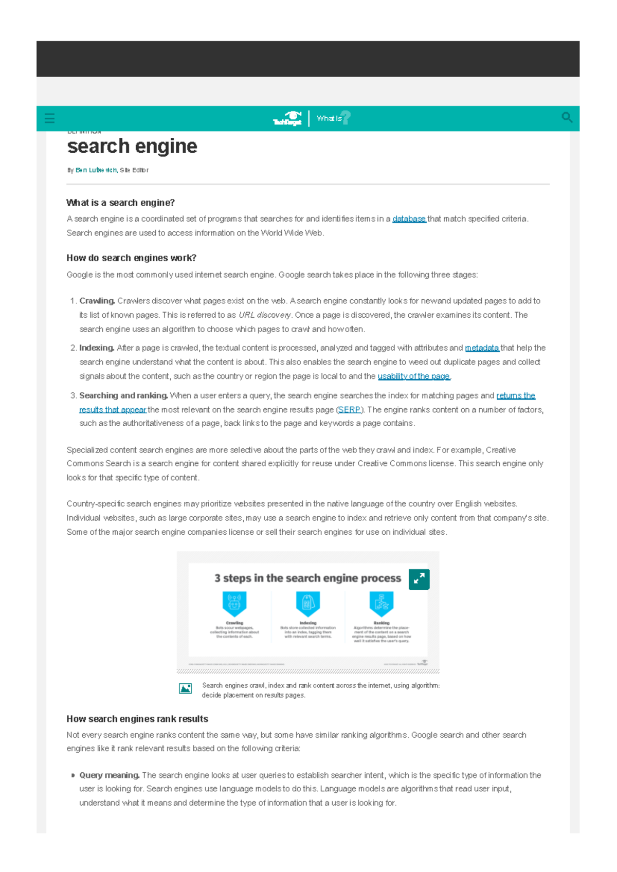 Understanding Search Engines: Definition, Functionality, and Future ...