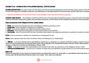 Comparative models in policing - COMPARATIVE POLICE SYSTEM This study ...