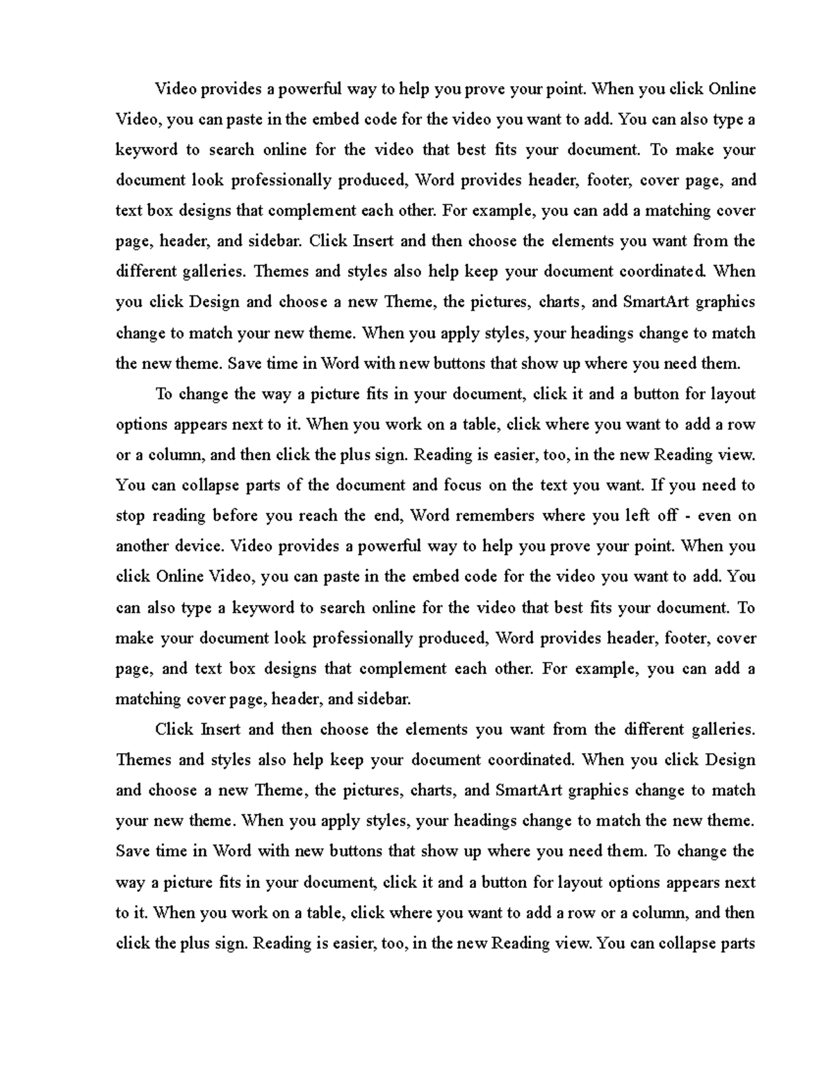 Word Document Formatting Tips and Tricks: Effective Use of Insert Tools - Studocu