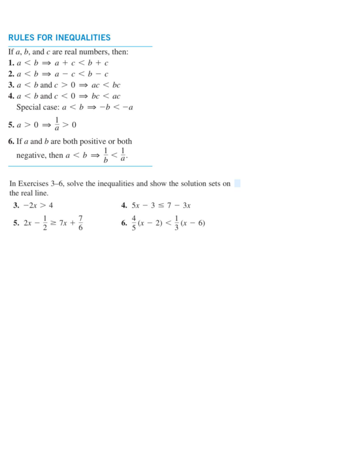 Lecture Notes on Inequalities and Absolute Value Properties (MATH101 ...