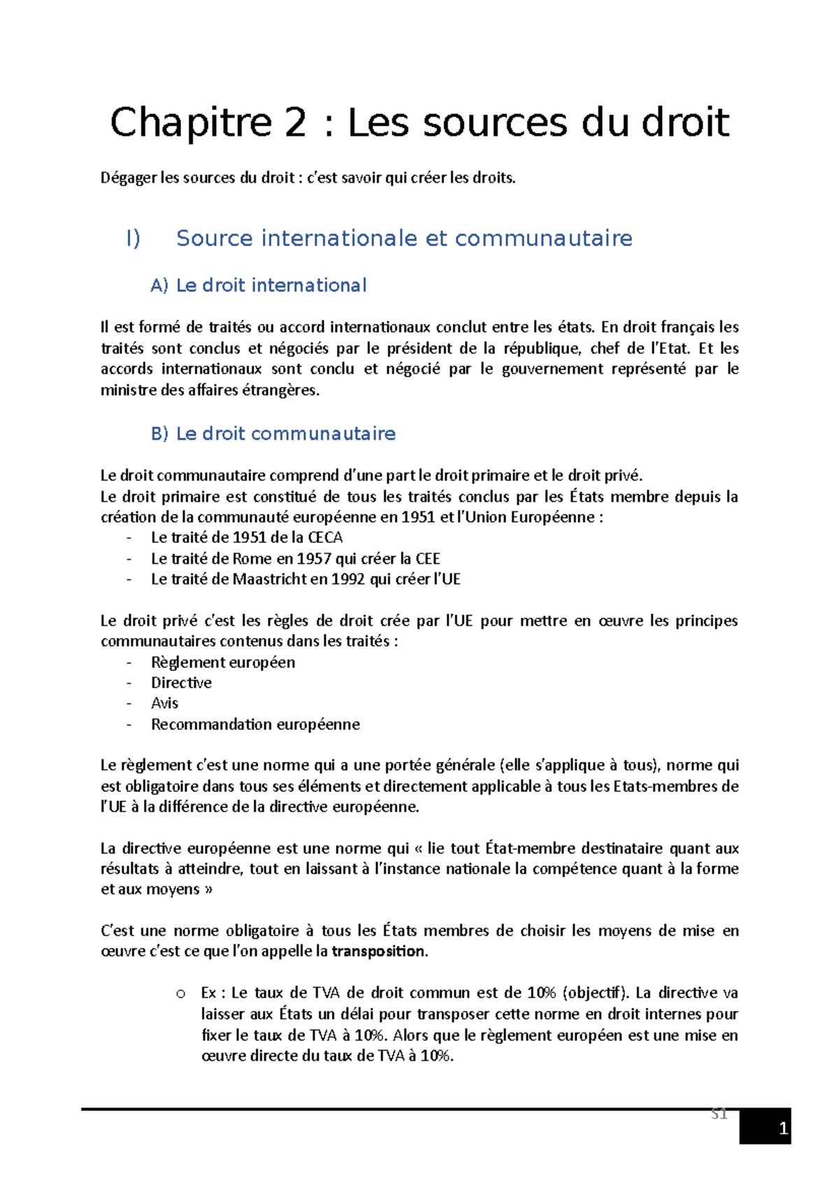 L élaboration du droit Chapitre 0 - Préliminaires - TITRE II : L'ÉLABORATION DU DROIT Comment ...