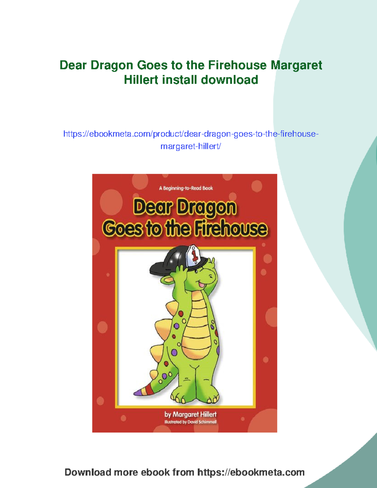 81778 - Dear Dragon Goes to the Firehouse: A Reading Adventure - Studocu