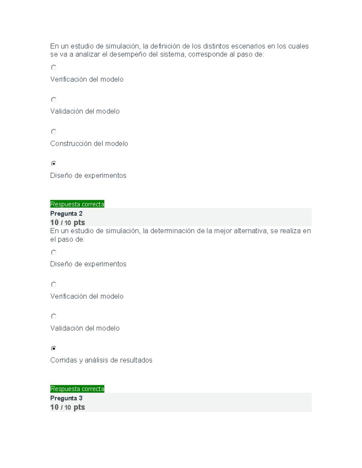 Simulación Examen: Preguntas y Respuestas Clave - Studocu
