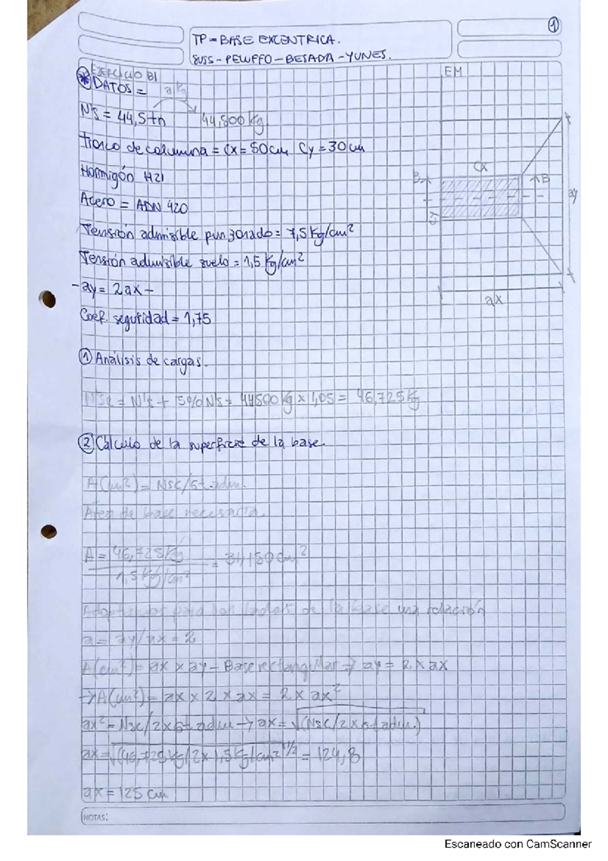 TP - BASE EXCÉNTRICA RESUELTO - SUSS - PEWFFO-BESADA-YUNES - Studocu