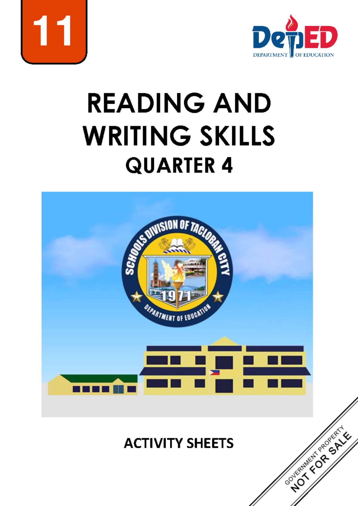 Reading and Writing 11 Q4 Activity Sheet 3: Textual Evidence Analysis ...