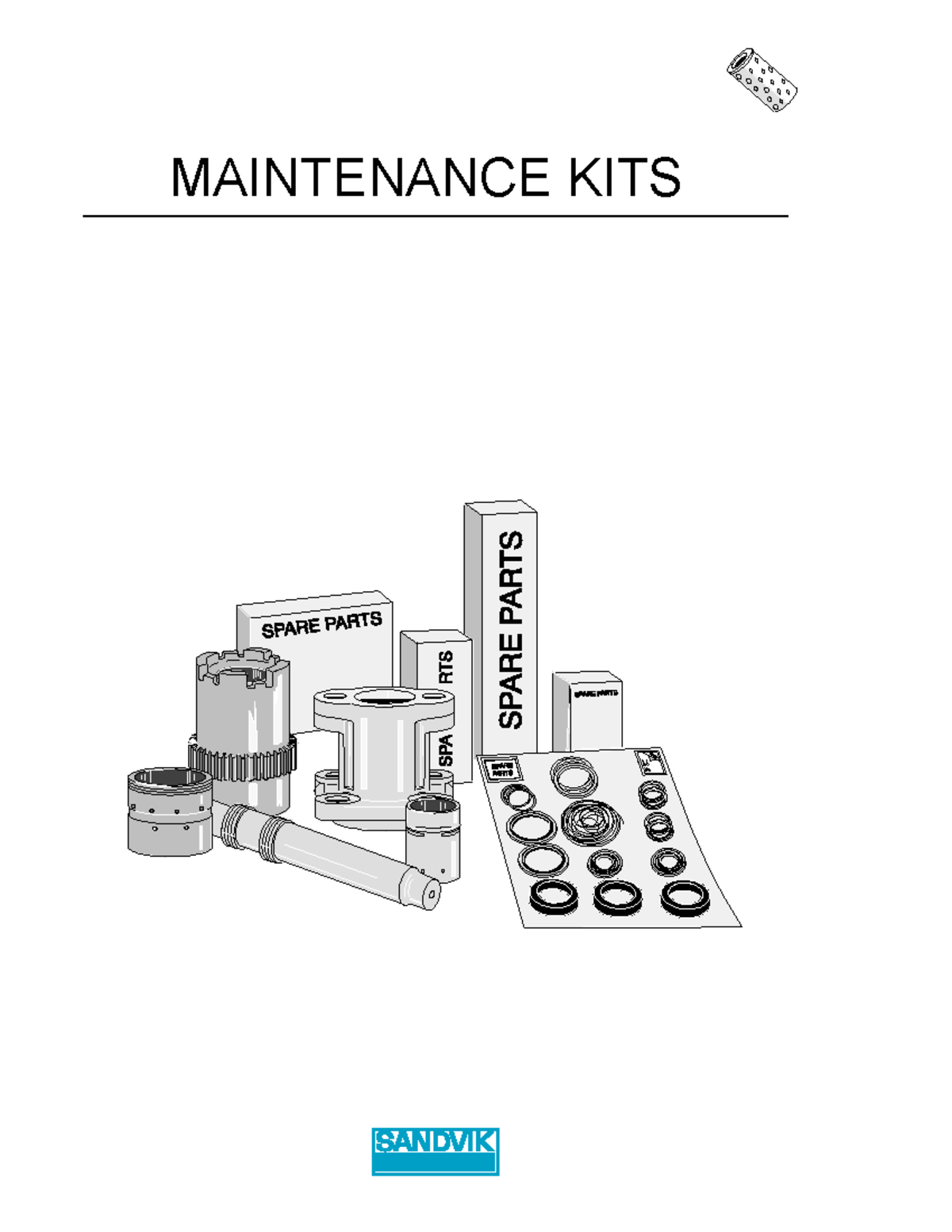 Sandvik DT922i Maintenance Kits Overview and Fluid Information - Studocu
