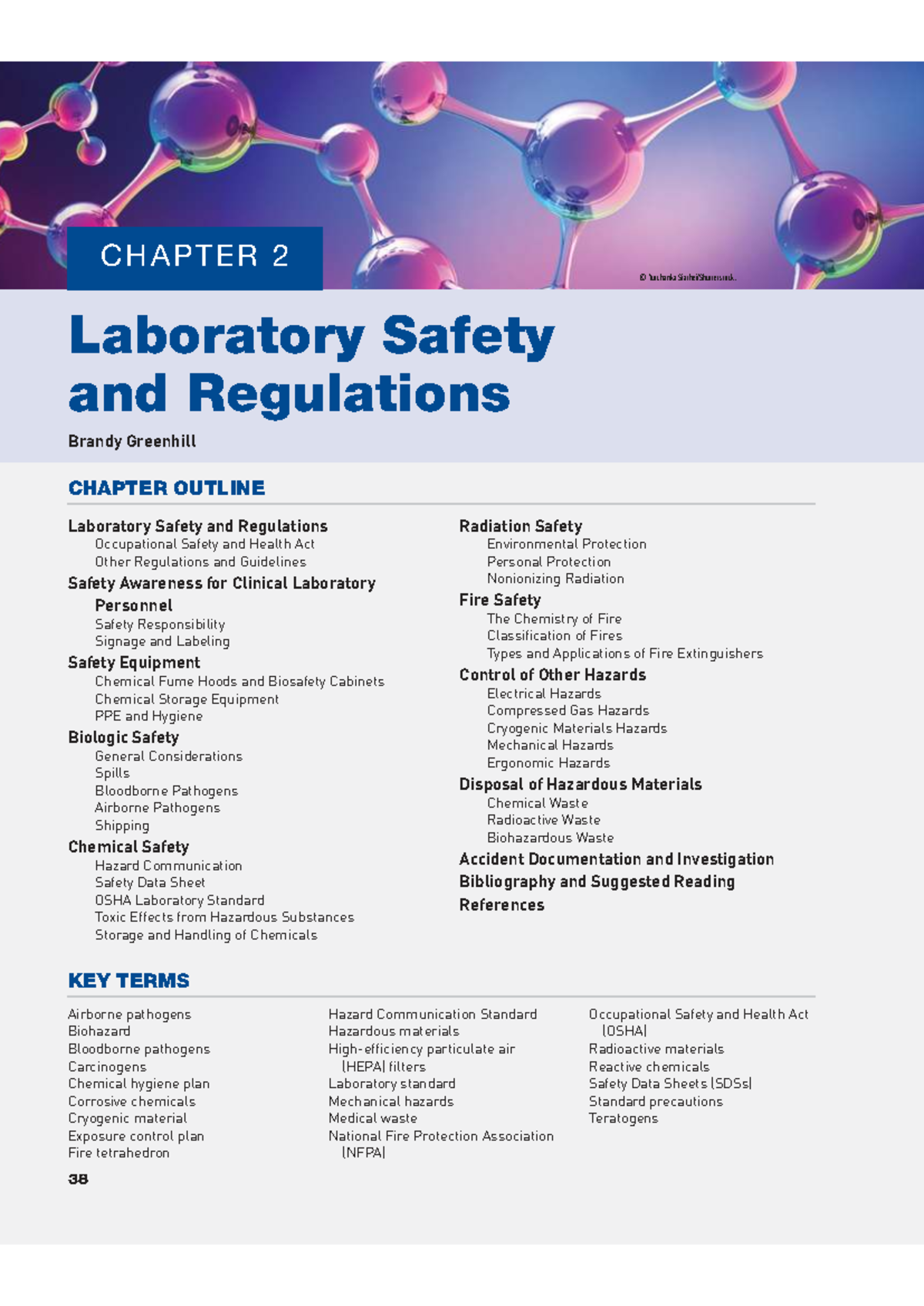 Laboratory Safety and Regulations - Chapter Overview - Studocu