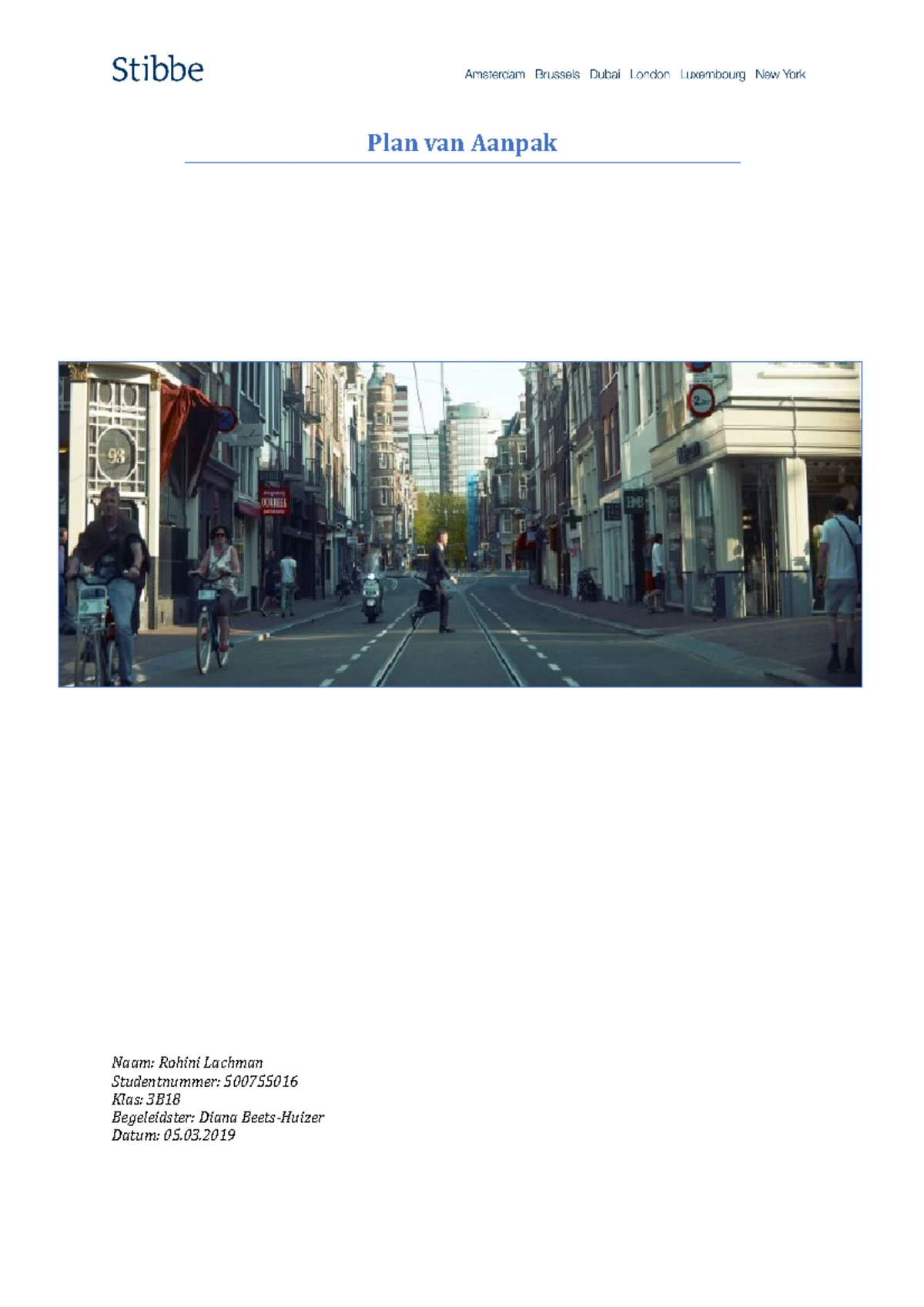 Voorbeeld Stagewerkplan jaar 2 - Stagewerkplan Stage jaar 2: definitief ...