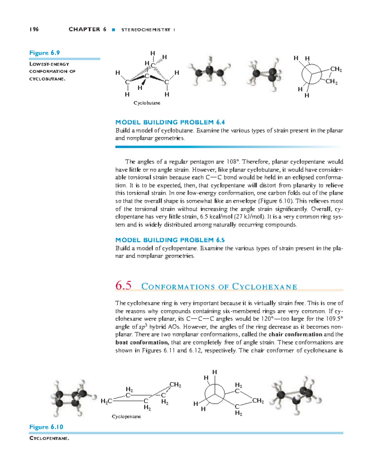 CH6 5-8 - Cyclobutane and Cyclohexane Model Building Exam - Studocu