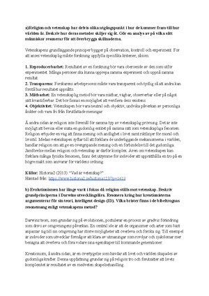 Religion 1 U2 - Uppdrag 2 Religionskunskap 1 Abrahamitiska religioner A) Jämför synen på Gud ...