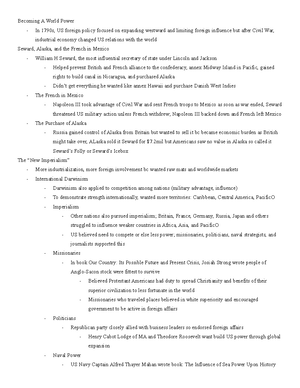 Apush Chapter 7 Notes - The Age of Jefferson (1800-1816) Jefferson’s ...