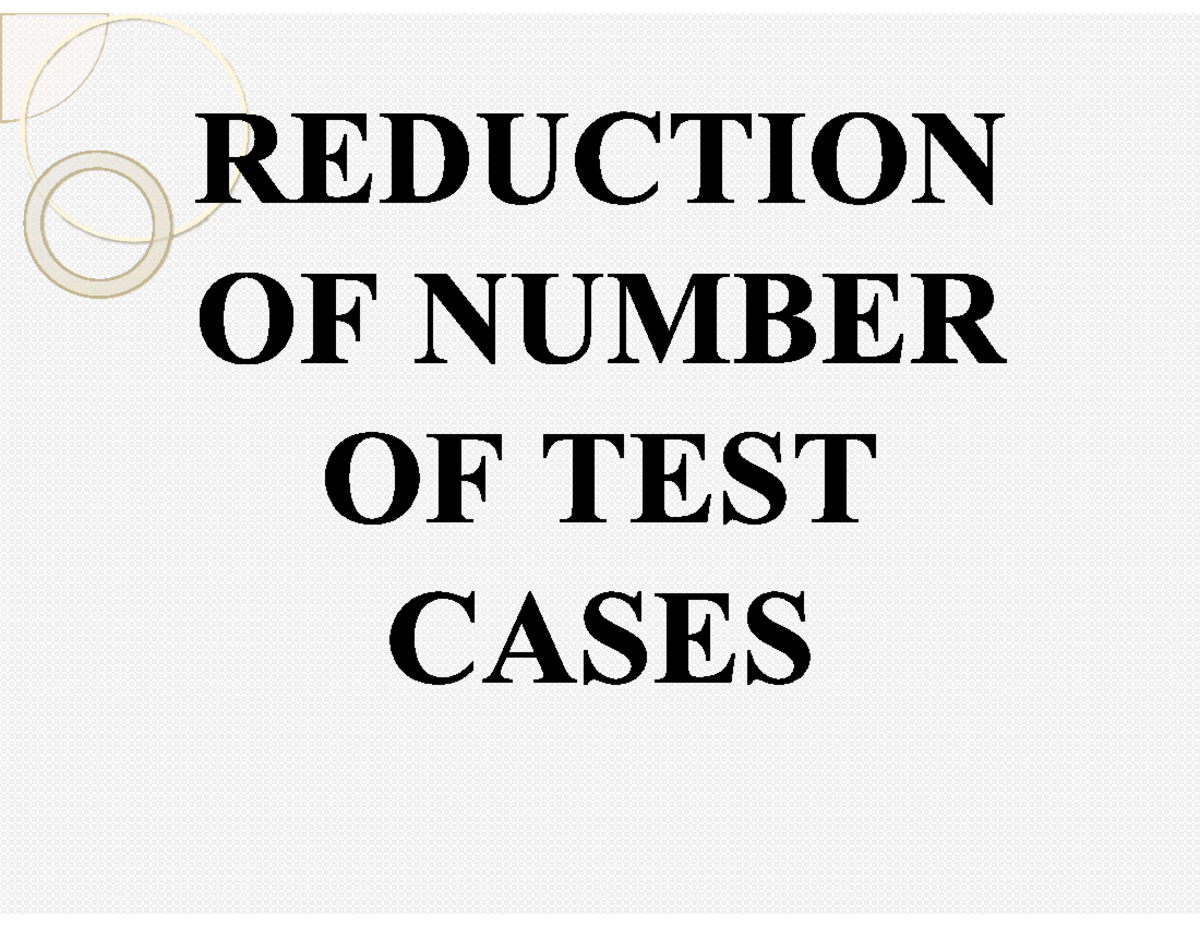 Reduction of Test Cases: Prioritization and Risk Analysis Techniques ...