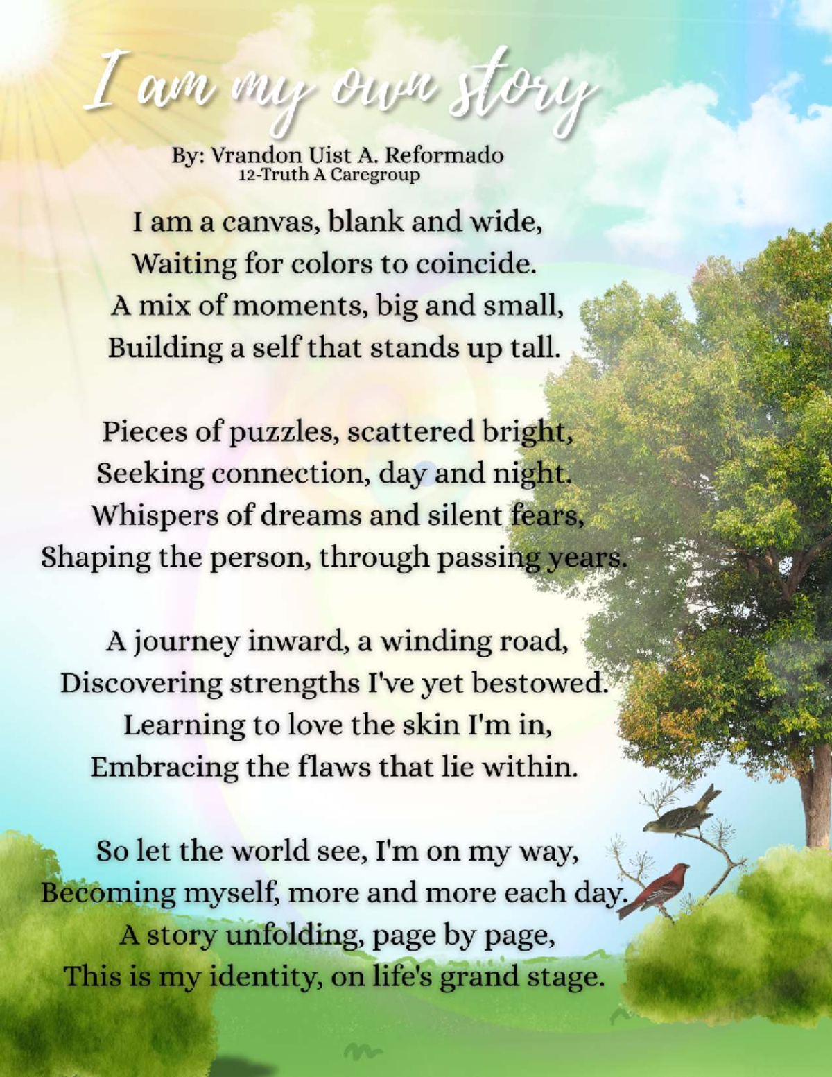 LaW: Personal Reflection on Identity and Self-Discovery - Studocu