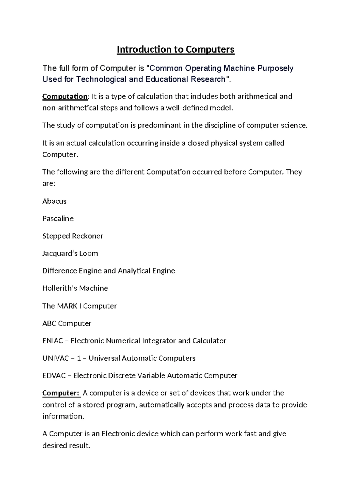 C Programming Basics: Understanding Variables, Data Types & Operators - Studocu