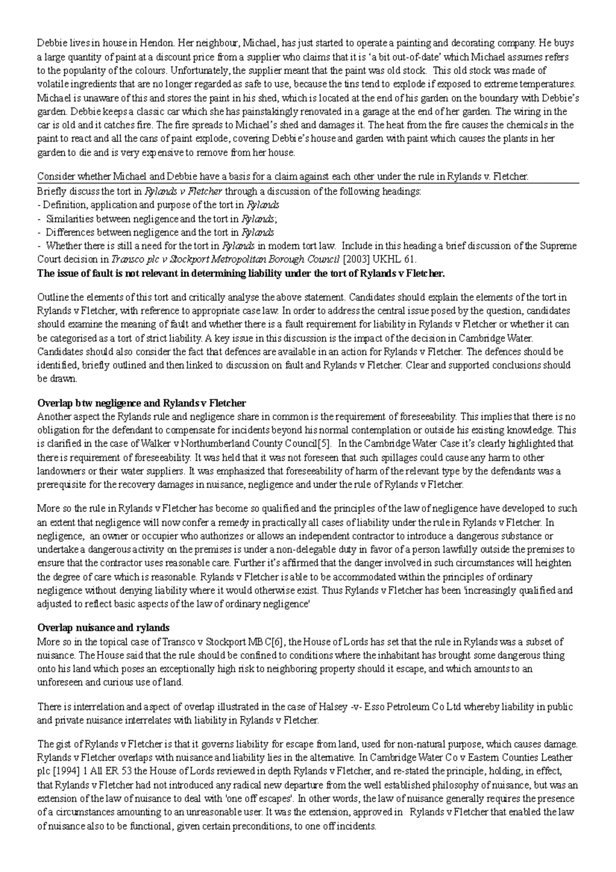 Kaye v Robertson, case facts, the legal principle, how to apply - Case ...